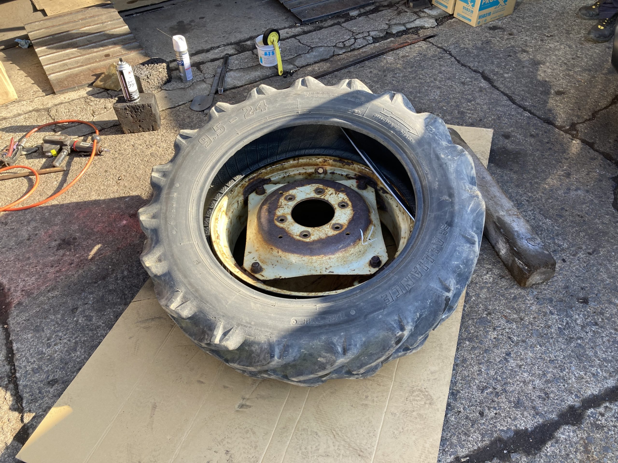 タイヤチェンジャーを使わなくても。 | UKstyle